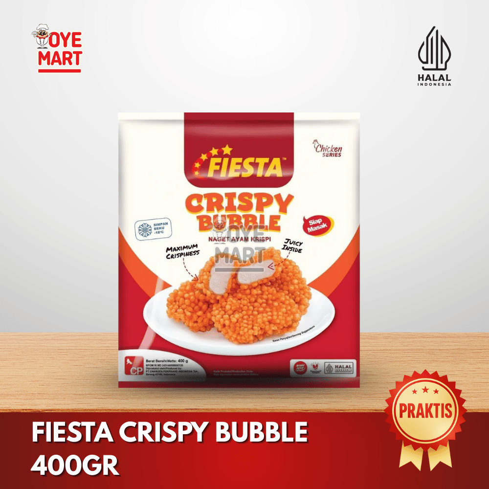 Jual FIESTA CRISPY BUBBLE 400GR | Shopee Indonesia