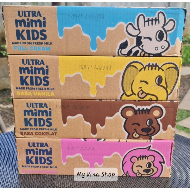 Jual Susu UHT ULTRA MIMI / MIMI Ultra 125ml KARTONAN isi 40 pcs (KHUSUS ...