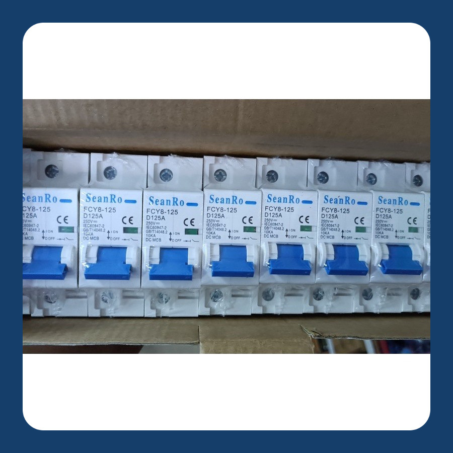 Jual mcb dc 1P mcb panel surya 80A 100A 125A mcb PV motor listrik ...