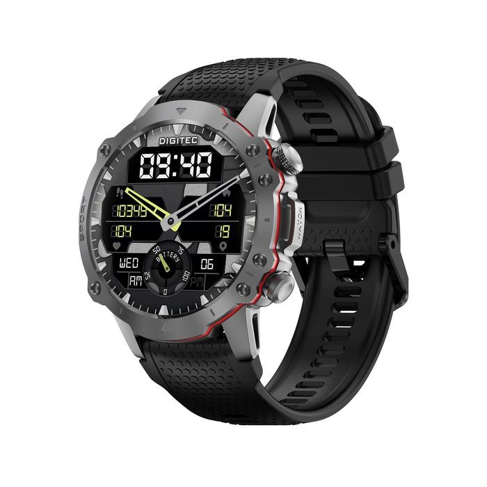Jual SJ ~ Jam Tangan Smartwatch Digitec HUNTER - BK-Black | Shopee ...