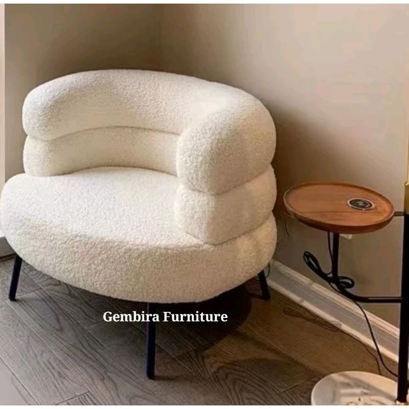 Jual sofa nail art Kursi tamu sofa minimalis busa bench kaki besi ...