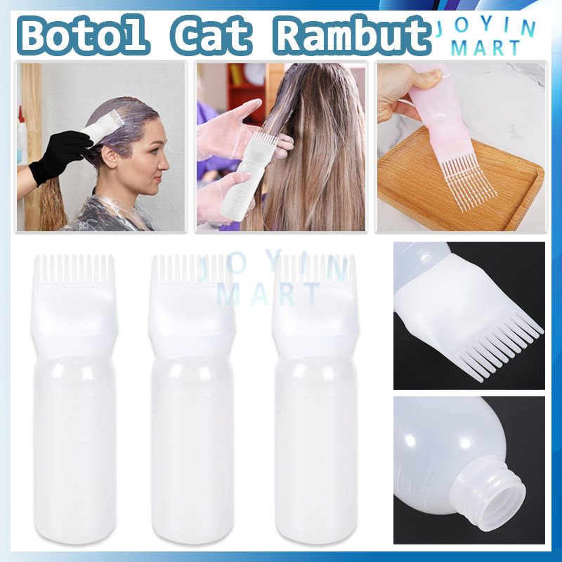 Jual Botol Cat Rambut / Botol Wadah Pewarna Rambut / Aplikator Cat ...