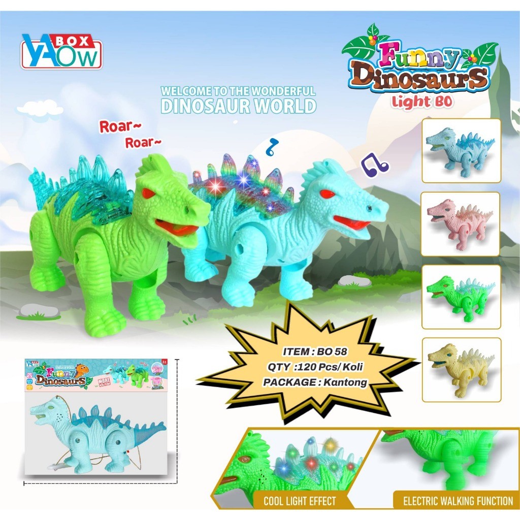 Jual FT Ready jurassic park mainan dinosaurus / mainan dino saurus ada ...