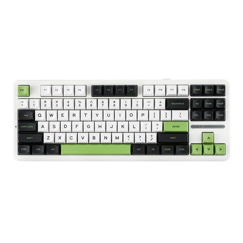 Jual AULA F87 Pro Gasket Gaming Mechanical Keyboard 75% TKL Layout ...