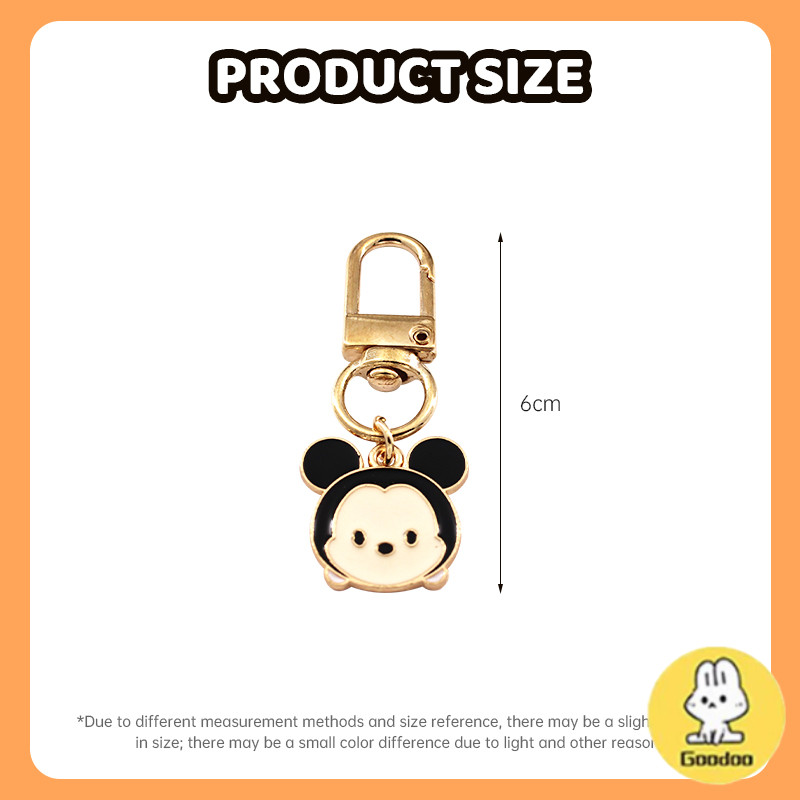 Jual [COD] [COD] Student Bag Pendant Cute Mickey Minnie DIY Key Chain ...