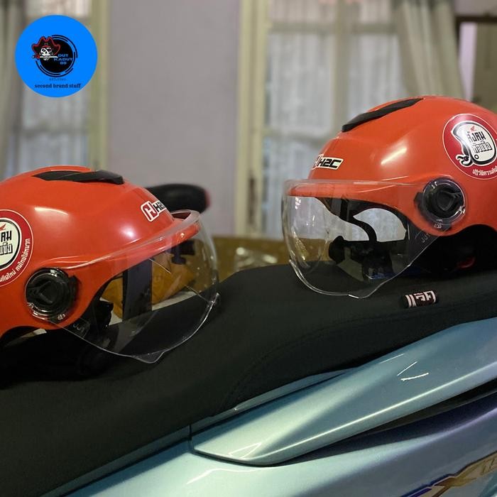 Jual Helm Copy H2C Index Thailand Vietnam - Merah cembung | Shopee ...