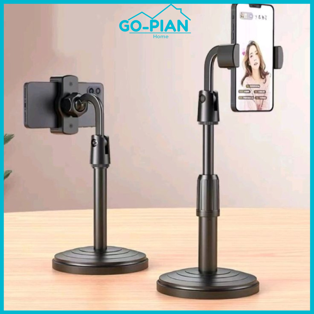 Jual holder hp fleksibel 360° model tiang HD25 desktop phone stand ...