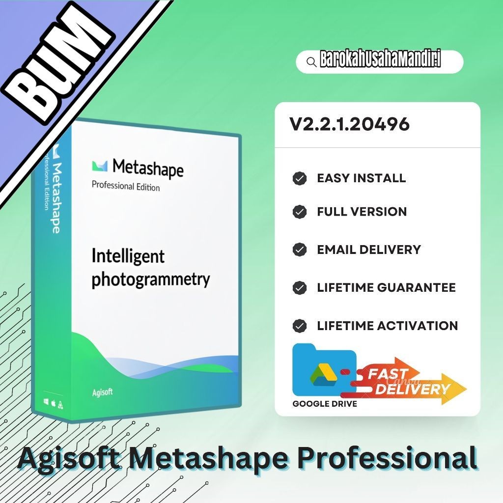 Jual Agisoft Metashape Professional v2.2.1 Build 20496 Full Version ...