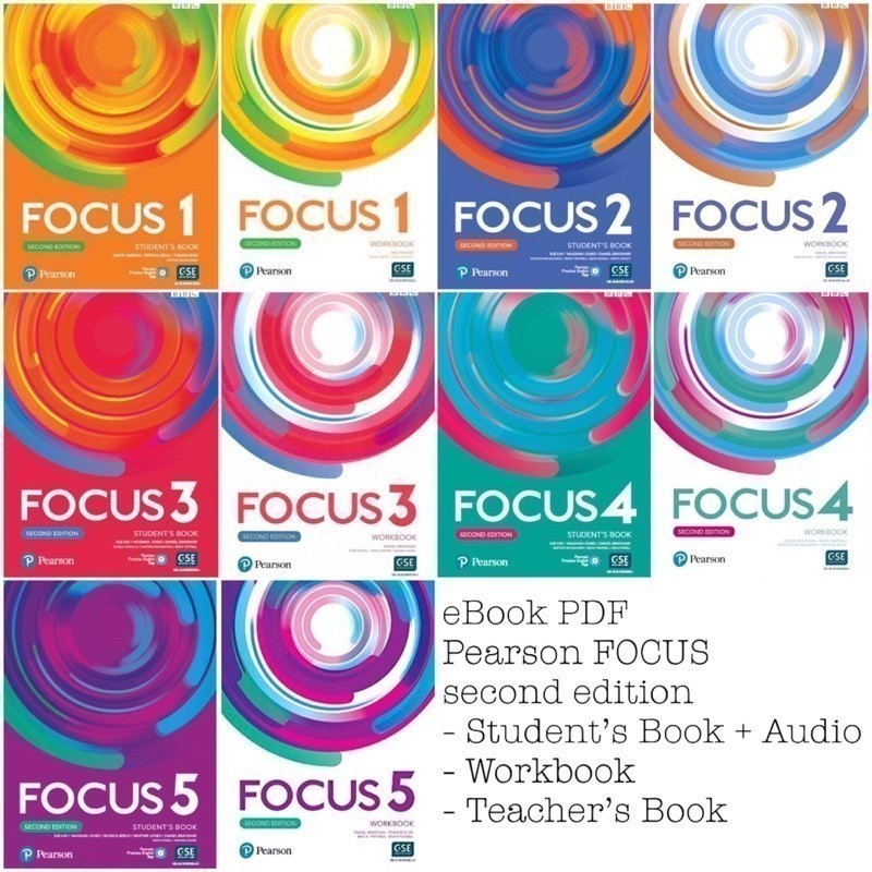 Jual BUKU FISIK FOCUS 1 2 3 4 5 (second edition) - Student’s Book / Workbook / Teacher’s Book ...