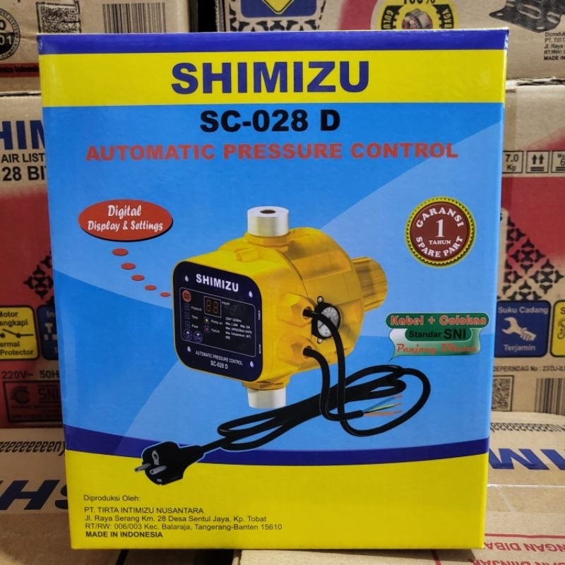Jual SHIMIZU Automatic Pressure Control SC 028D / Pengontrol Tekanan Pompa Air | Shopee Indonesia