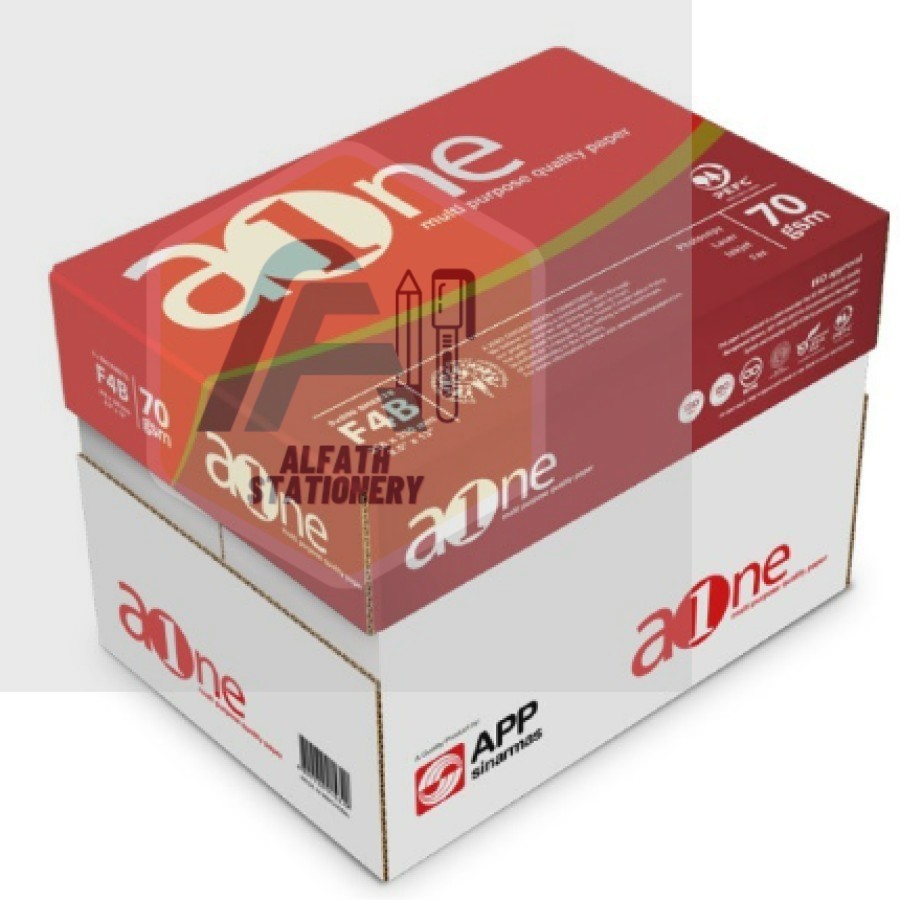 Jual Kertas Hvs AONE F4 70 gsm / Kertas fotocopy print Aone F4 70 Gram ...