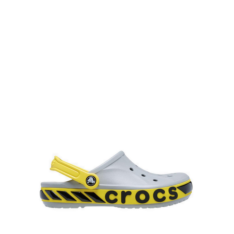 Jual Crocs Bayaband Racer Band Kids Clog - Light Grey | Shopee Indonesia