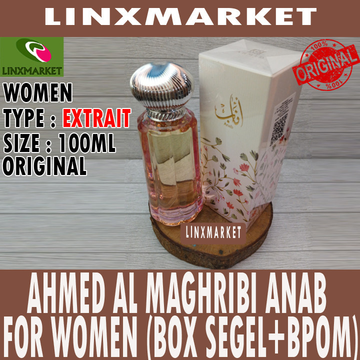 Jual AHMED AL MAGHRIBI ANAB / ANAAB EXTRAIT DE PARFUM FOR WOMEN 100ML ...