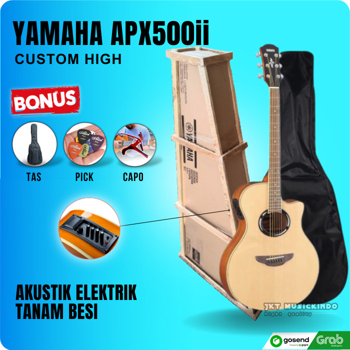 Jual Gitar Guitar Akustik Elektrik YAMAHA APX500 EQUALIZER BELCAT 7545R Guitar Akustik Elektrik ...