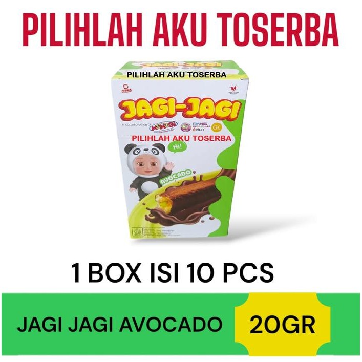 Jual Momogi JAGI-JAGI AVOCADO 20 gram - ( HARGA 1 BOX ) | Shopee Indonesia