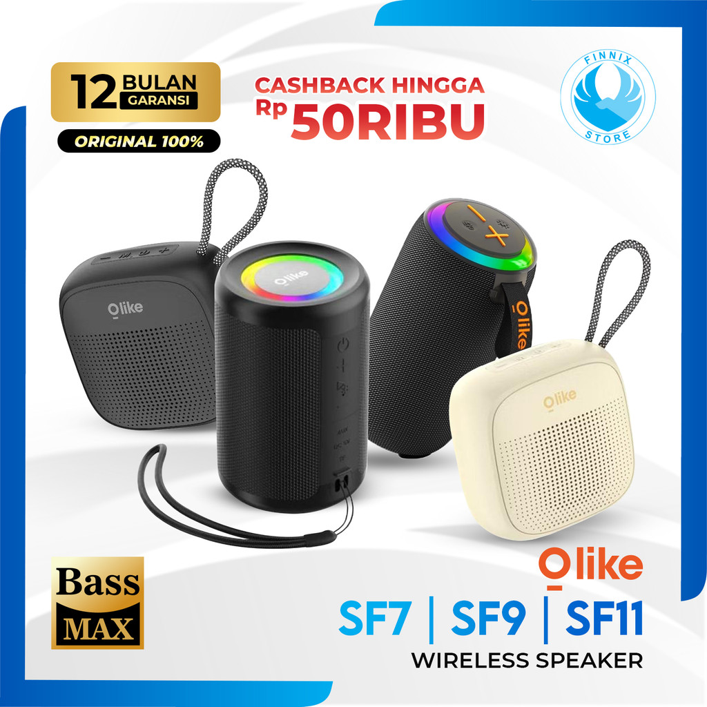 Jual Olike SF7 SF9 SF11 - Speaker Bluetooth Wireless Bluetooth 5.3 ...