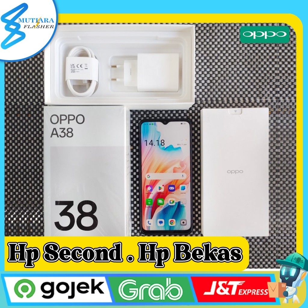 Jual Oppo A38 Ram 4/128GB | Ram 6/128GB Second Original | Shopee Indonesia