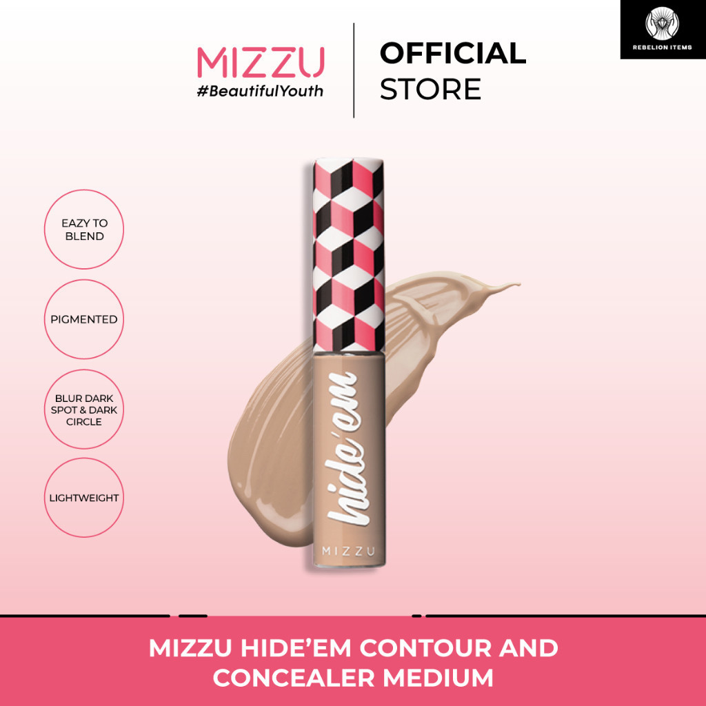 Jual [CLEARANCE SALE] Mizzu Hide'em Contour and Concealer | Shopee ...