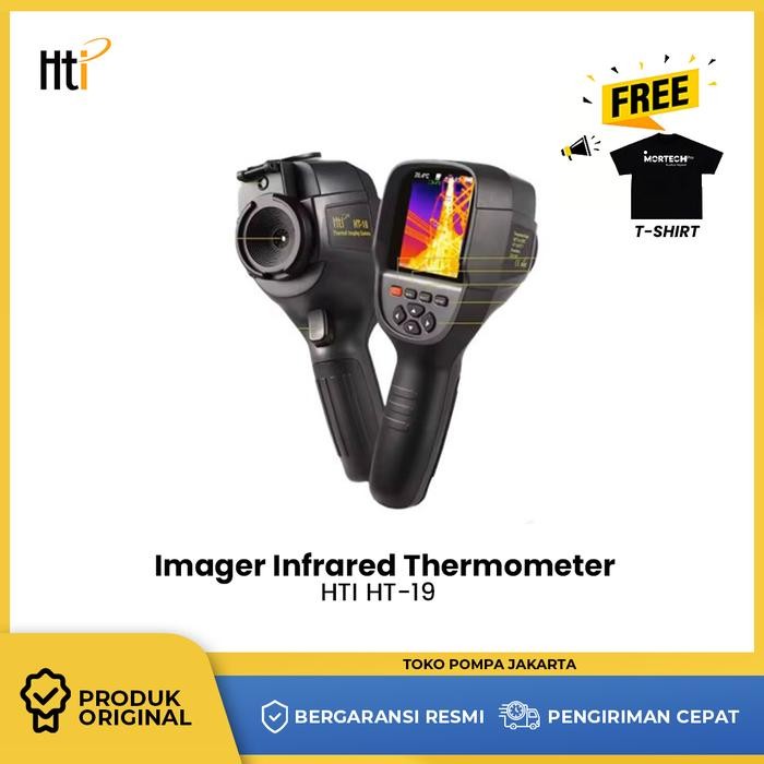 Jual Thermal Camera HTI HT-19 Imager Infrared Thermometer HT19 IR Gun Termo | Shopee Indonesia