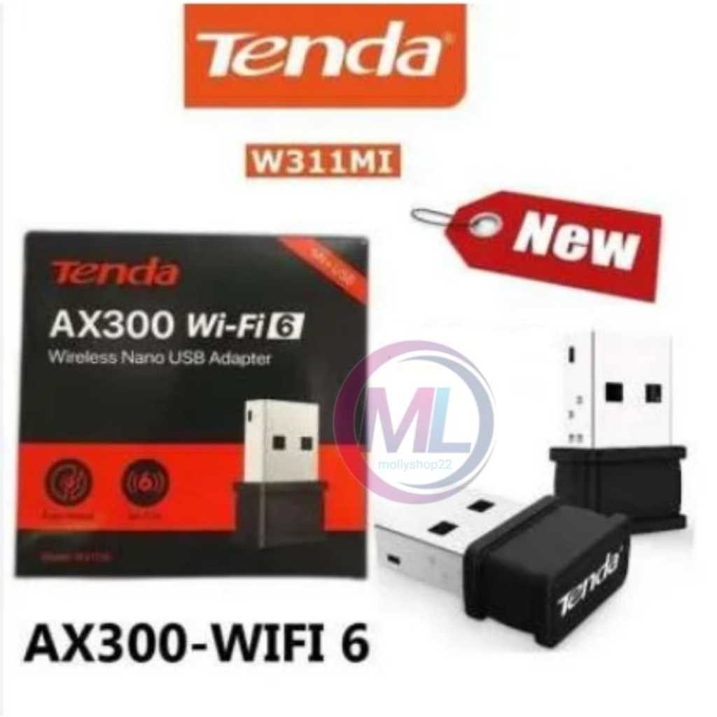 Jual Tenda W311MI Wifi 6 AX300 Nano USB Adapter Auto Install | Shopee Indonesia