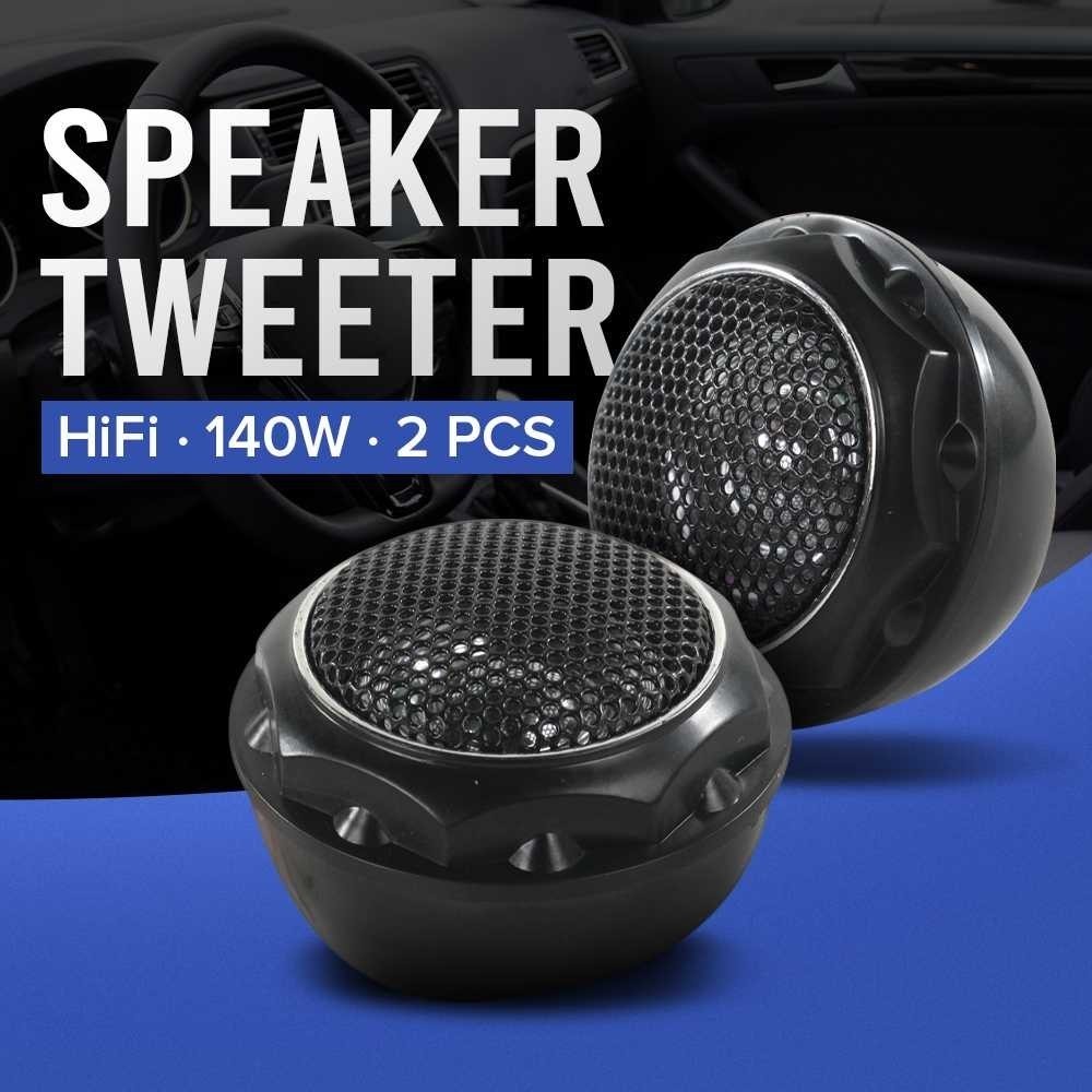 Jual Speaker Mini Dome Tweeter Loudspeaker Mobil HiFi 140W 2 Pcs | Mini ...