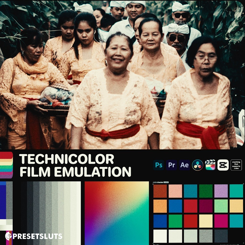 Jual Analogica Lab – TECHNICOLOR Film Emulation For Rec709/BMD Gen5 | ADOBE PREMIERE DAVINCI ...