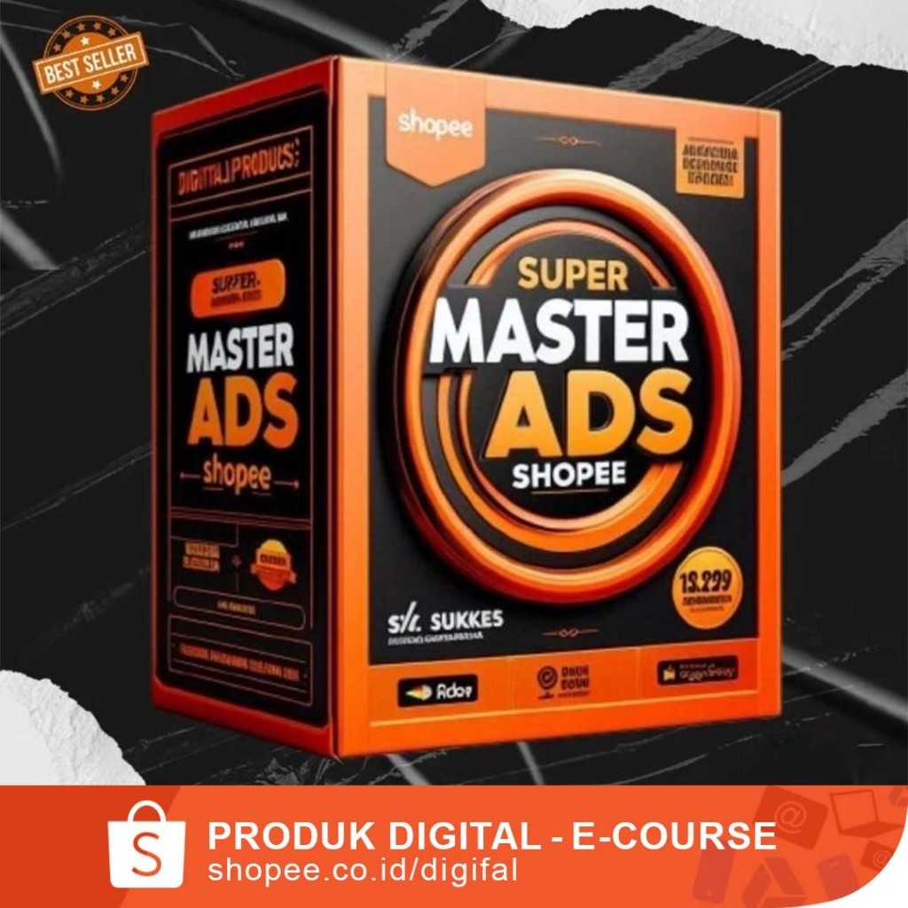 Jual SUPER MASTER ADS SHOPEE - Sukses Iklan di Shopee + BONUS Excel ...