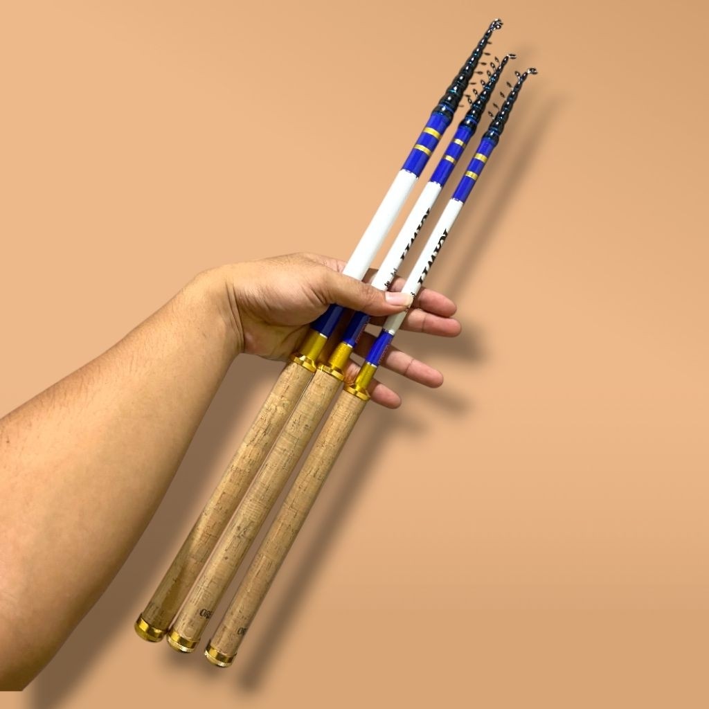 Jual Joran Tegek Carbon Oregon Rawit Tenkara Kolong Model Mini Stream ...