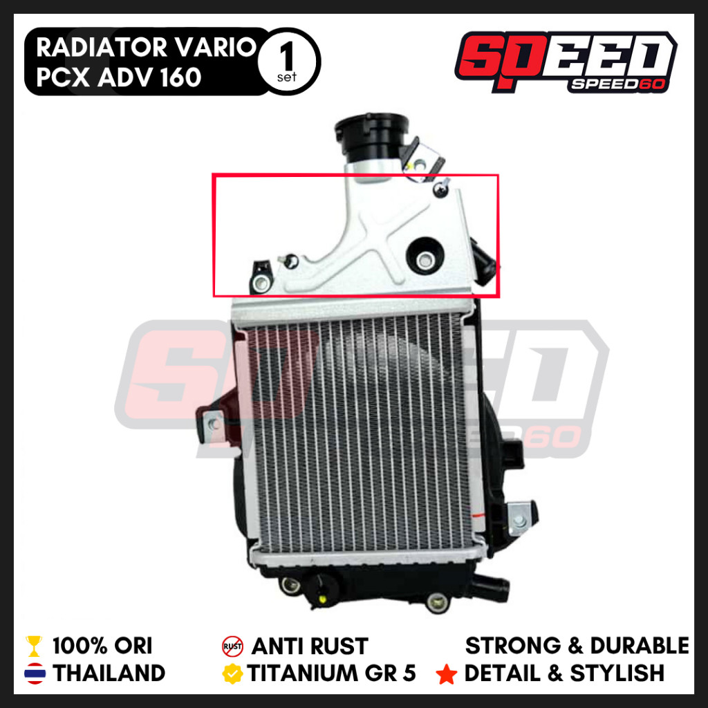 Jual Garnish Cover Radiator Honda Vario Stylo PCX ADV 160 Project60 ...