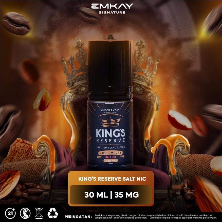 Jual [SALT] KING RESERVE SALTNIC 30ML 30MG BY EMKAY | Shopee Indonesia