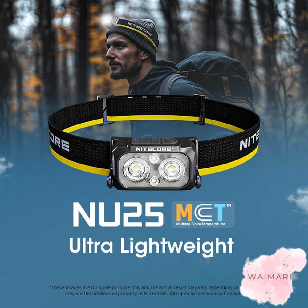 Jual NITECORE Senter Kepala LED Headlamp 3in1 Color 700mAh IP66 400 ...