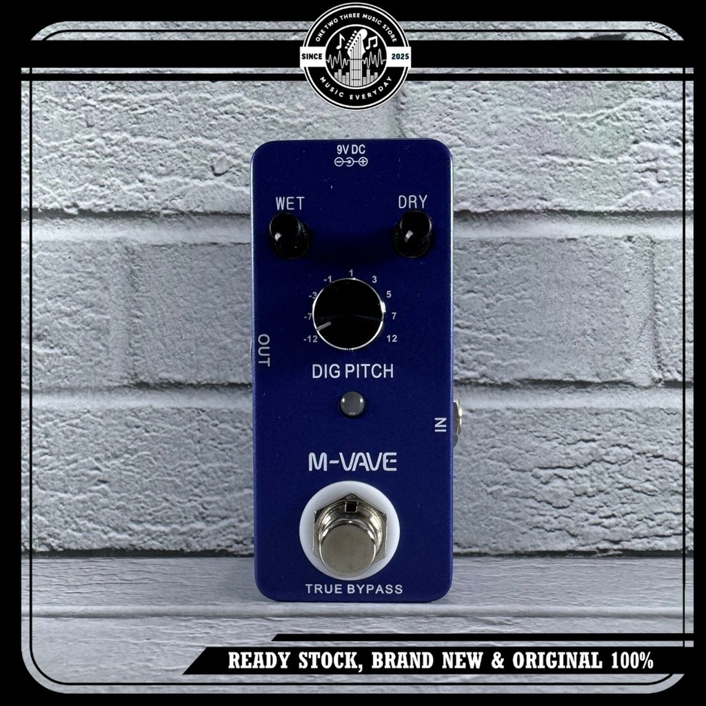 Jual Efek Gitar M-VAVE Dig Pitch Shifter Harmonist Digital Shifting ...