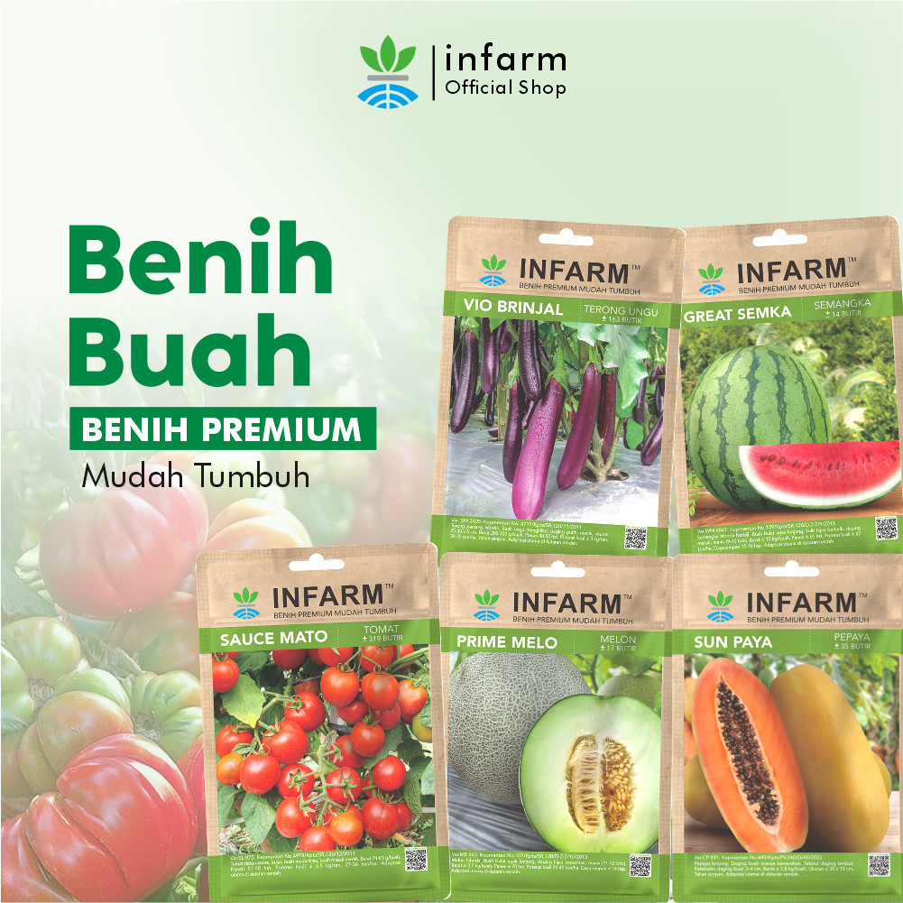 Jual INFARM - Benih Buah Super Bibit Buah Unggul Benih Buah Lengkap, Benih Buah Berkualitas ...