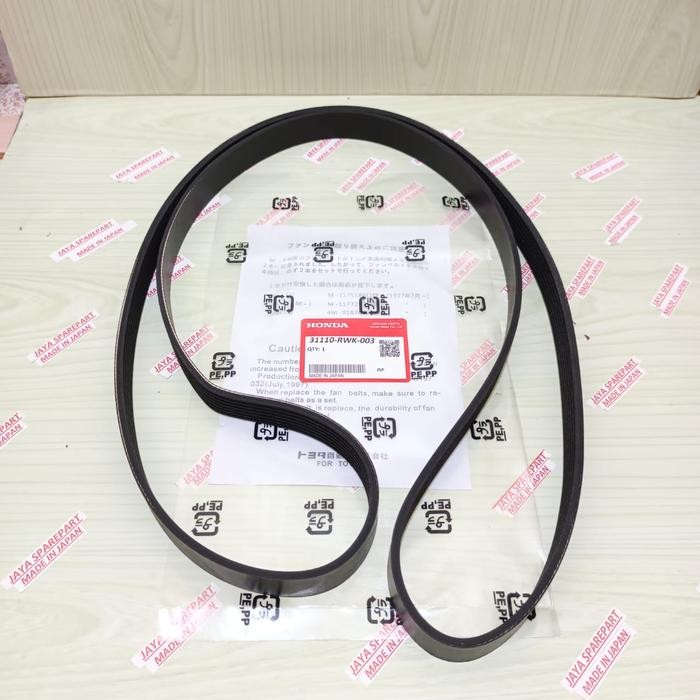 Jual Fanbelt Fan Belt V-Belt Tali Kipas All New Crv Gen3 Gen 3 2000cc 2007-2012 Ori | Shopee ...