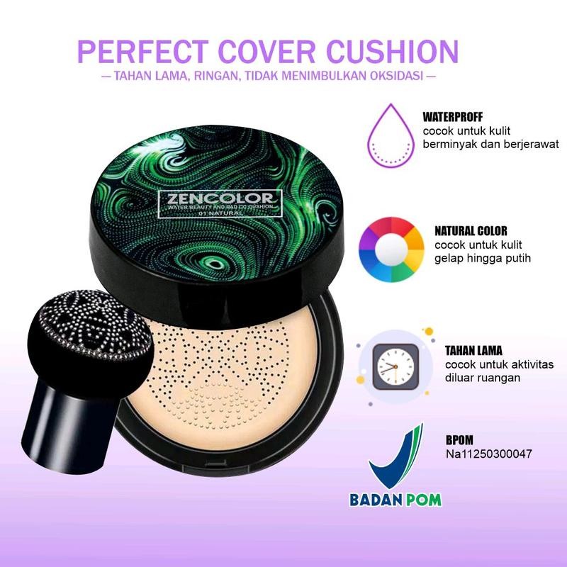 Jual (HARGA PROMO) TERMURAH ZENCOLOR MUSHROOM ORIGINAL BARCODE | Shopee ...