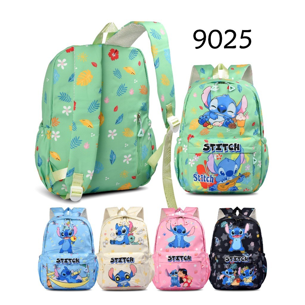 Jual history_officialstore-Tas Ransel Anak SD Stitch 9025 Tas Backpack ...