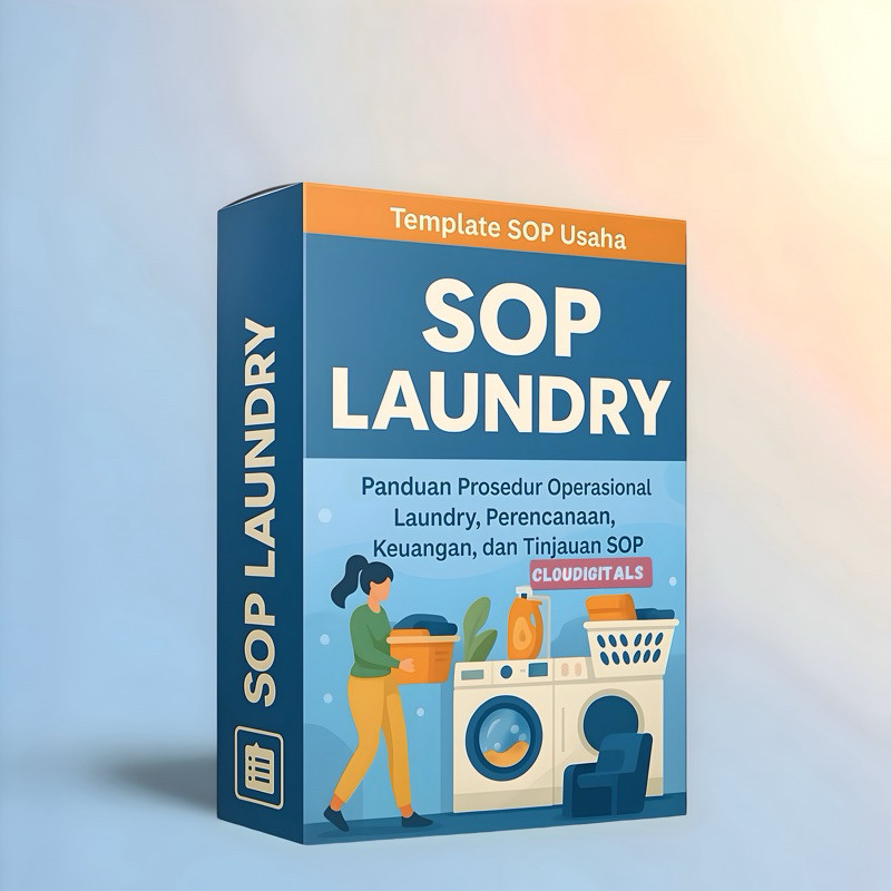 Jual Paket SOP LAUNDRY - Standar Operasional Prosedur Usaha Bisnis Cuci ...