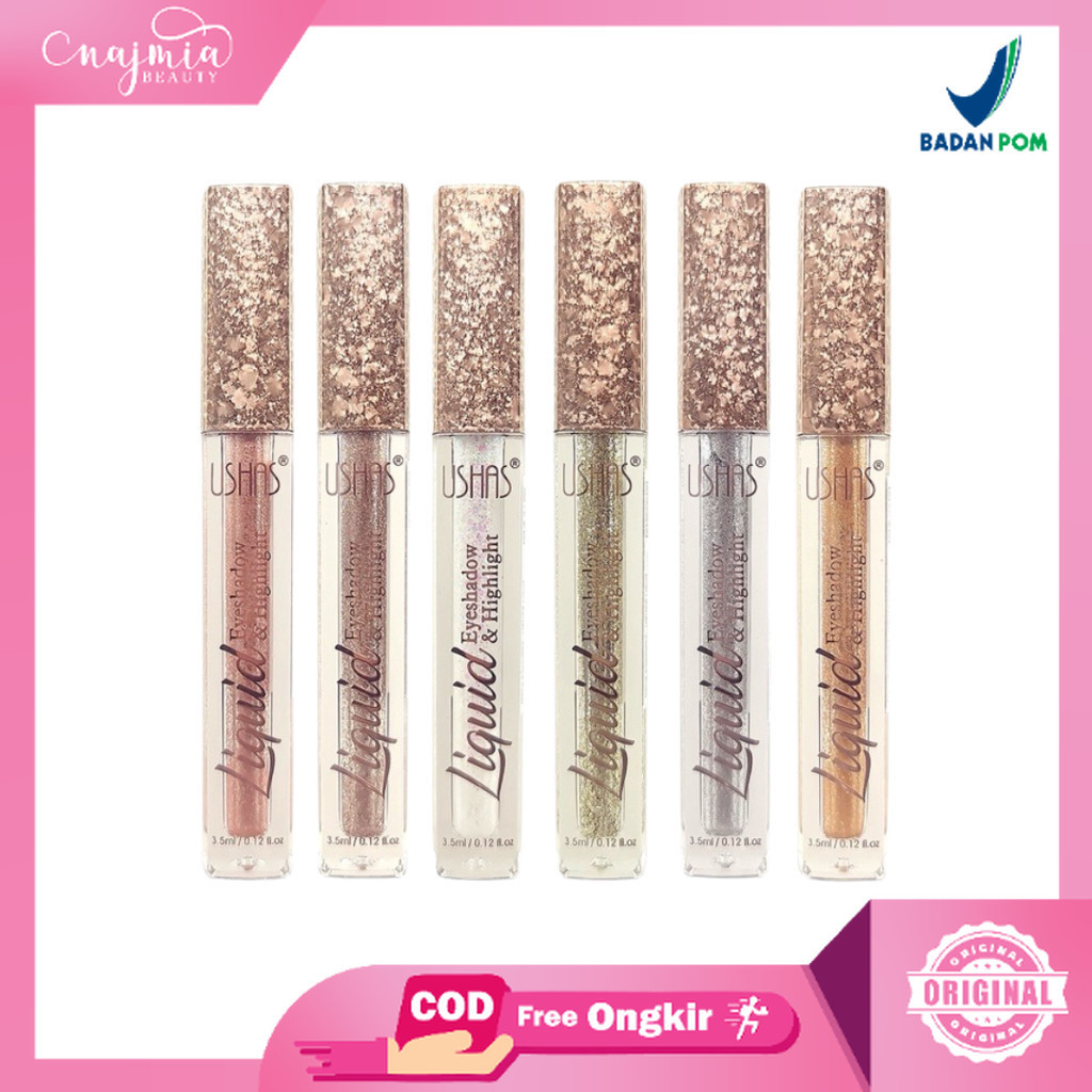 Jual Najmia 2 (Beli 2 lbh murah) Ushas LG1930 Liquid Eyeshadow And ...