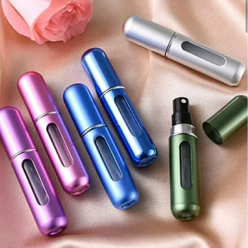 Jual Botol Parfum Mini Isi Ulang 5ml – Spray Aluminium Portabel - Flada ...
