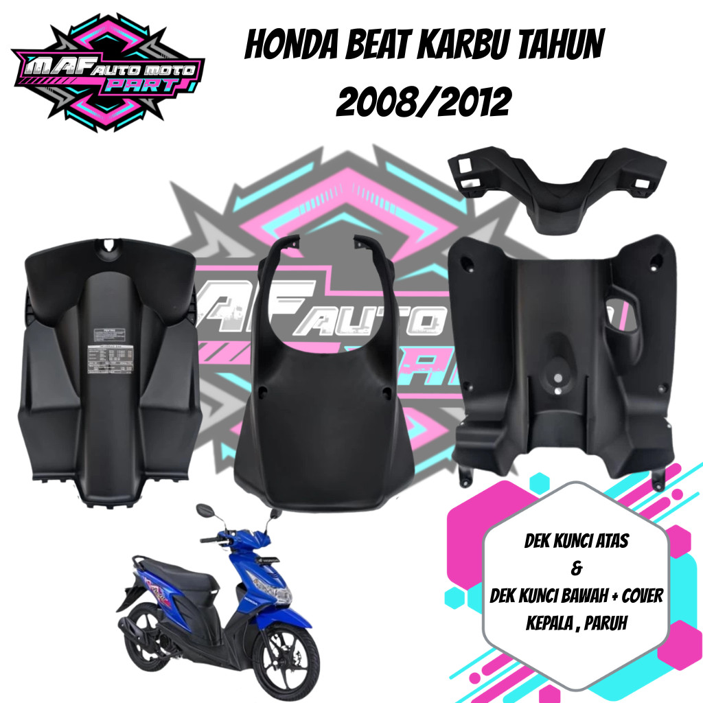 Jual Paket Body Kasar Beat Karbu 2008-2012 / Paketan Cover Body Kasar ...