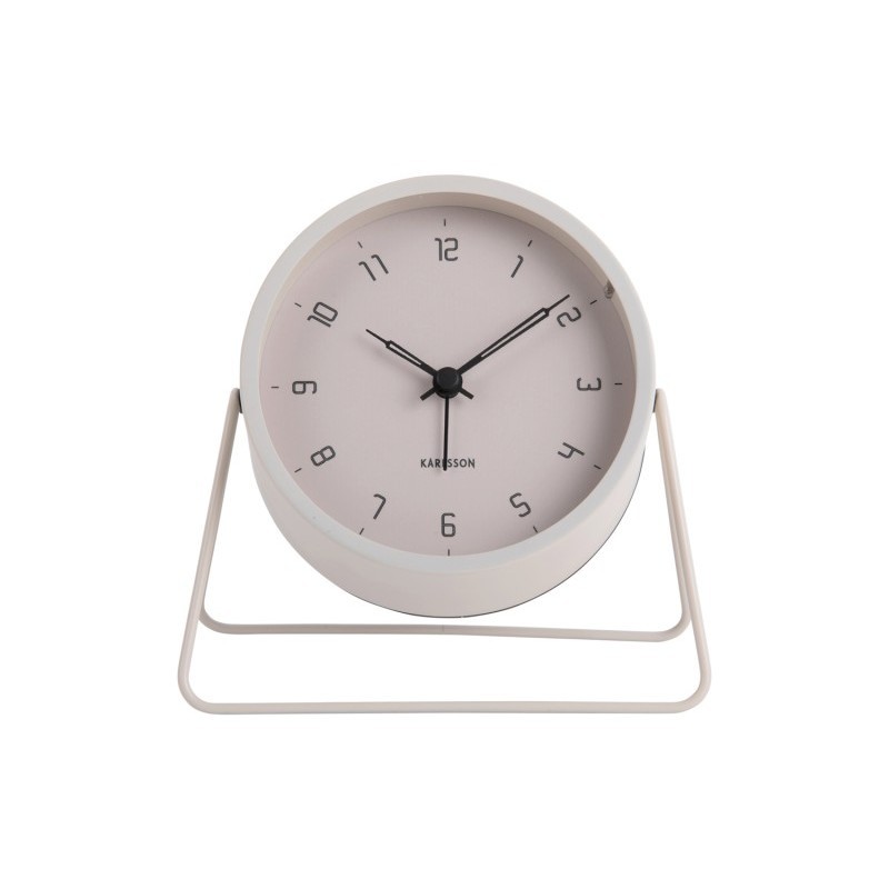 Jual Karlsson Alarm Clock Stark Iron Matt Warm Grey D.13,5 cm | Shopee ...