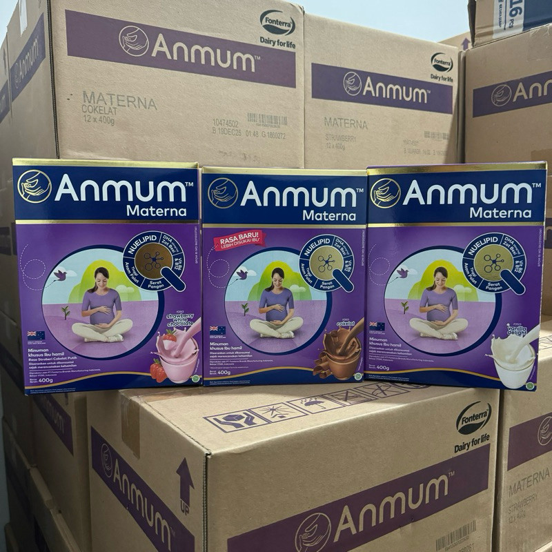 Jual Anmum Materna Rasa Coklat, Vanilla Dan Strawbery 400gr | Shopee ...
