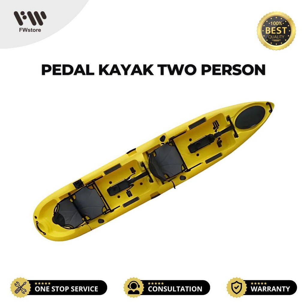 Jual Pedal kayak Two Person - EVO Marine Float - Ukuran 4300 x 864 x ...