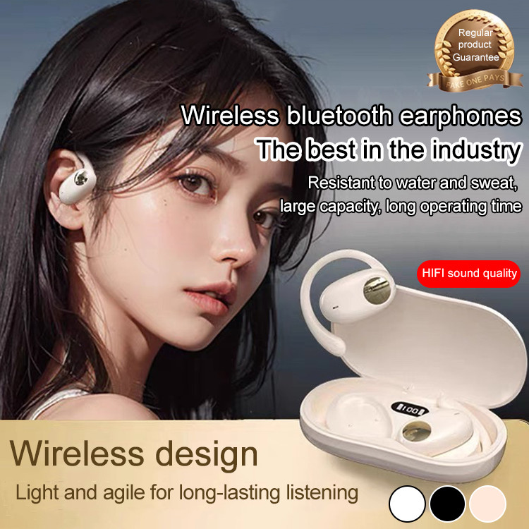Jual Wireless Headset Bluetooth/Headset Nirkabel Bluetooth 5.4/Earphone ...