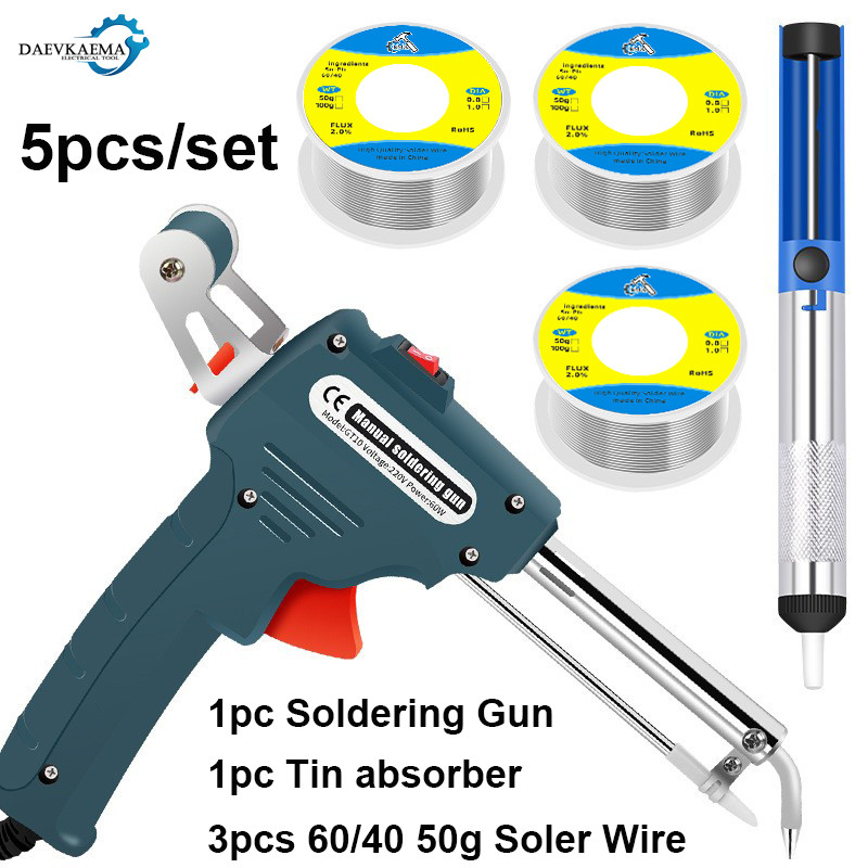 Jual Electric Soldering Iron Gun Hand-held Internal Heating Soldering ...