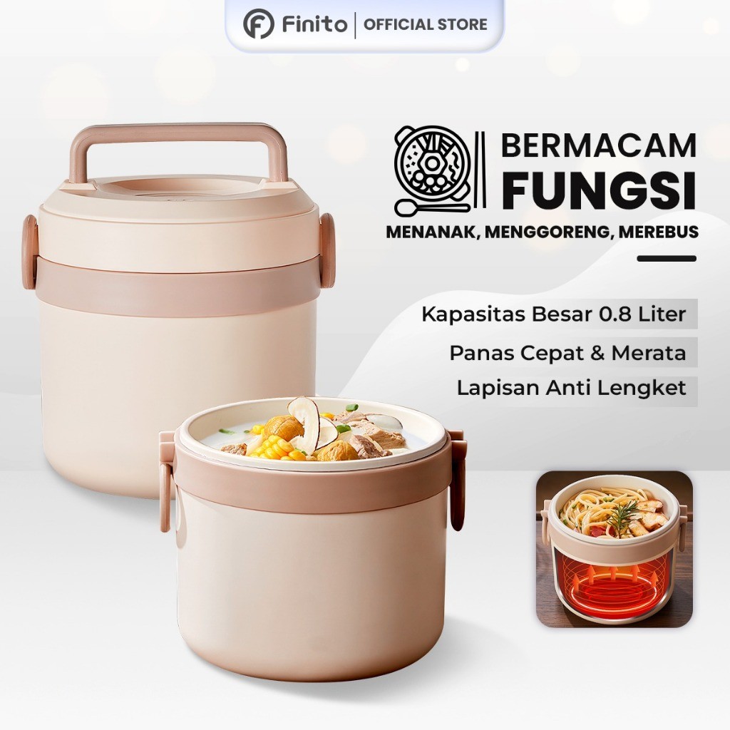 Jual Rice Cooker Mini TABUNG REALPICT Finito type 001 /Penanak Nasi ...