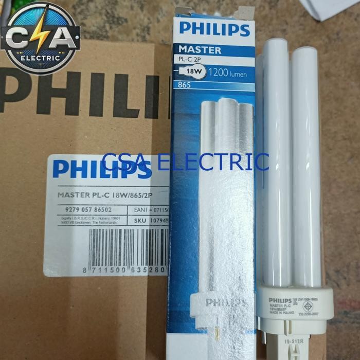 Jual Lampu PLC 18 Watt/865 2 Pin Philips | Shopee Indonesia
