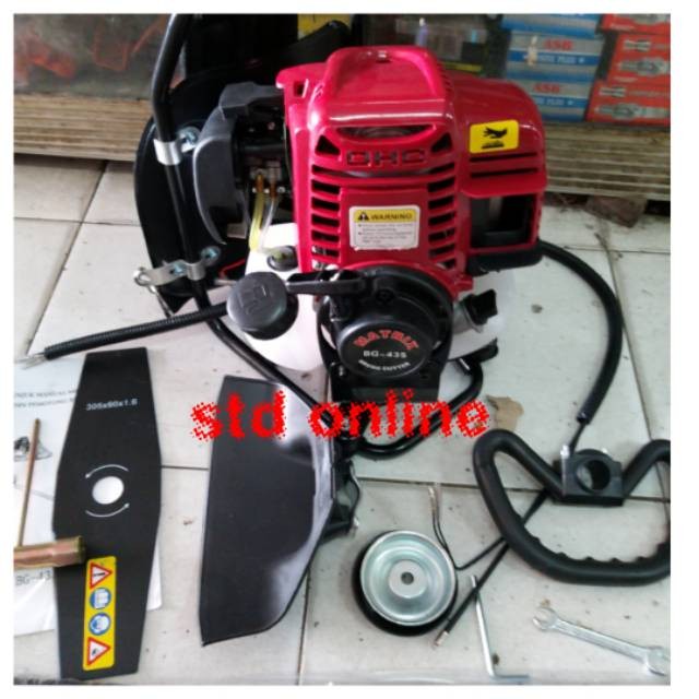 Jual FULLSET Mesin Potong Rumput Brush Cutter 4 tak 4t 4tak BG 435/BG 431 BRUSH CUTTER MATRIX ...