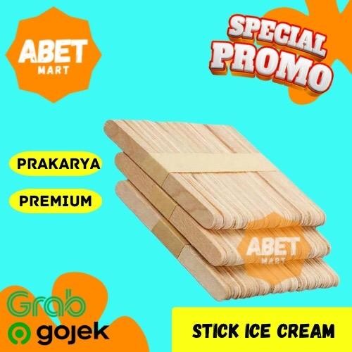 Jual Stik Es Krim Prakarya dan Premium - Food Grade Stick Ice Cream ...
