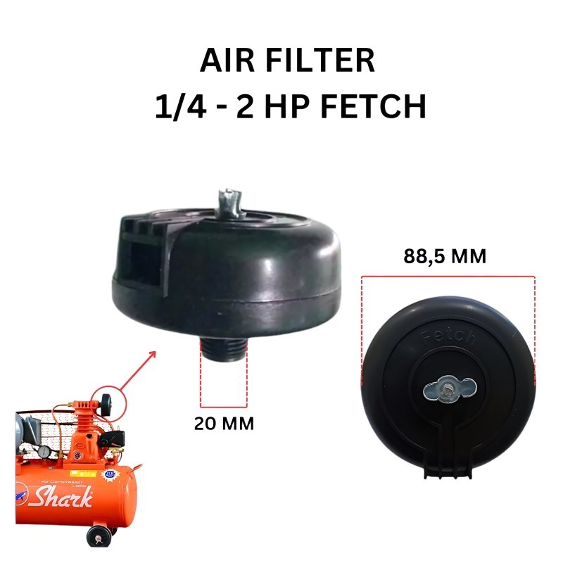 Jual Air Filter Assy Kompresor Type 1/4 hp - 2 Hp | Shopee Indonesia